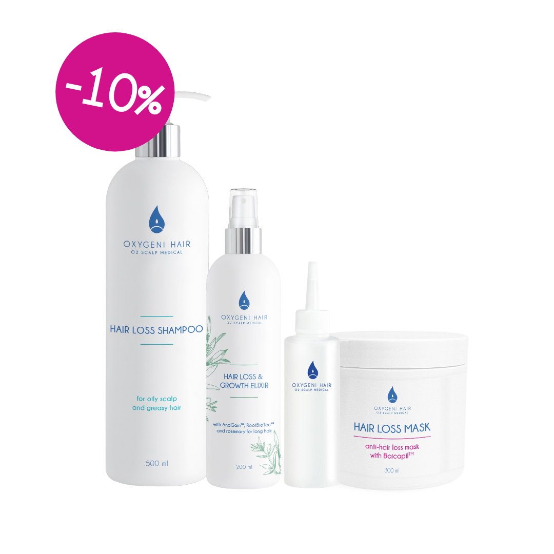 Bundle for hair growth, against hair loss - Oxygeni Hair and Skin Shop